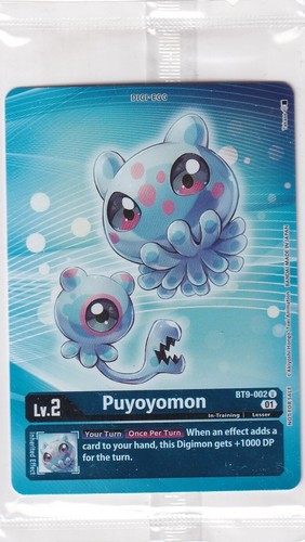 DIGIMON PUYOYOMON - BOX TOPPER PROMO - BT9-002 U - NM - SEALED | eBay