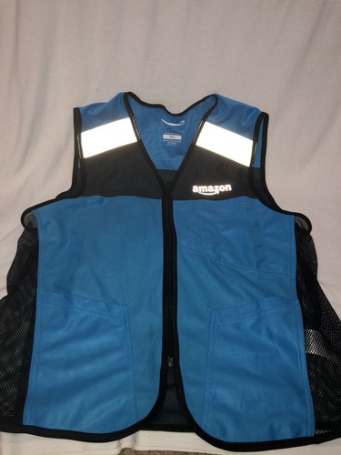 Blue+Amazon+DSP+Delivery+Driver+Flex+Vest+Reflective+2xl+3+XL for sale ...