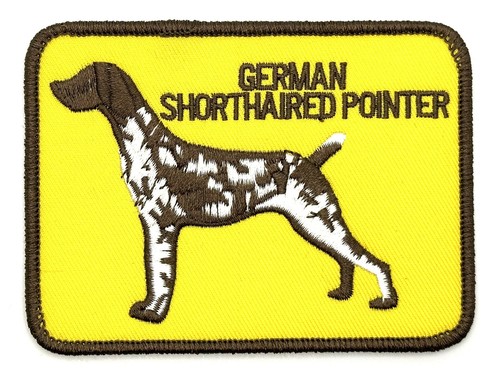 German Shorthaired Pointer Hunting Dog Patch Cap Hat Iron On Vintage ...