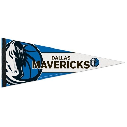 DALLAS MAVERICKS MEGA LOGO PREMIUM QUALITY PENNANT 12"X30" BANNER NBA ...