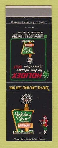 Matchbook Cover - Holiday Inn Stroudsburg PA | eBay