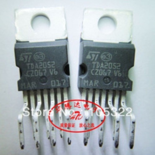 1pcs TDA2052 TO-220/7 60W Hi-Fi AUDIO POWER AMPLIFIER WITH RH | eBay
