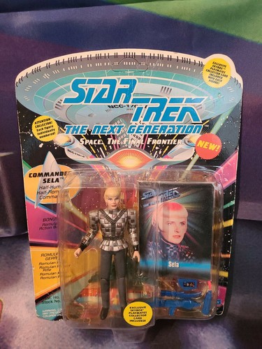 Star Trek TheNext Generation Commander Sela 5" Action Figure 1993 ...