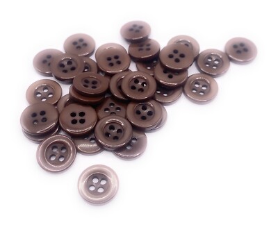 Small Brown Buttons for sale | eBay