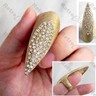CLAW talon FINGER TIP RING long nails GOTH silver/gold/black PUNK CLAWS ...