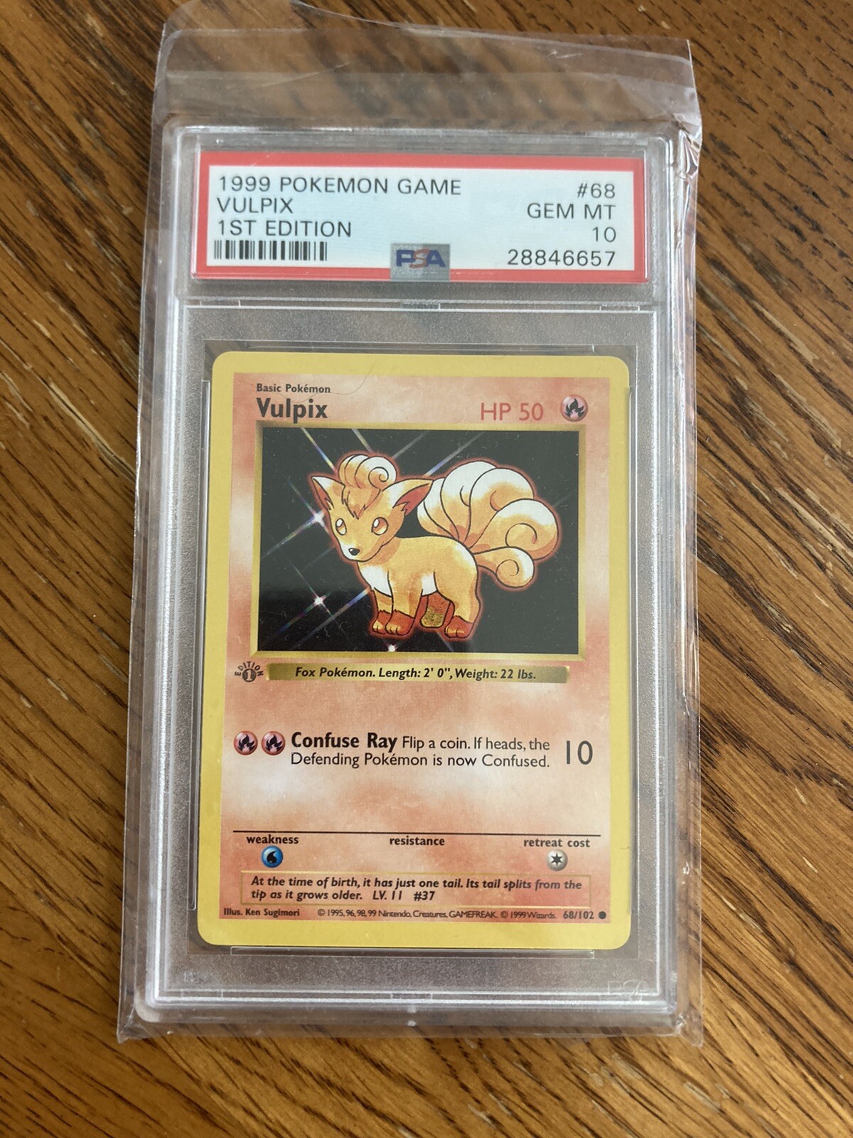 Vulpix 1999 Pokemon Game #68 1st Edition Price Guide - Sports Card Investor