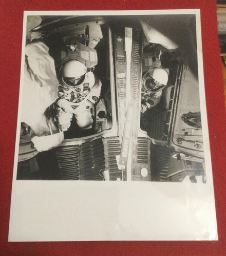 1965 Gus Grissom and John Young"Gemini Space Tests" Work of Space-Race ...