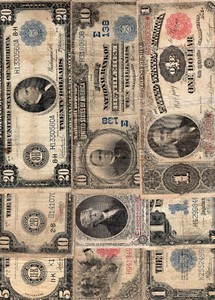 US Large Size Notes Mixed Lots for sale | eBay