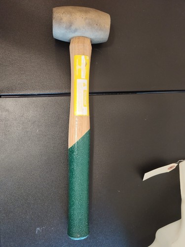 Hackett Brass Hammer 1 lb; Hickory Handle; 1" head Diameter,handle ...