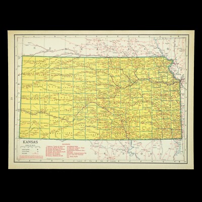 1930-1939 Date Range Antique North America Railroad Maps for sale | eBay