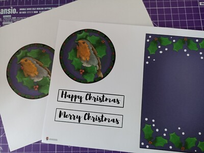 Christmas Card Inserts in Card Making Supplies for sale | eBay
