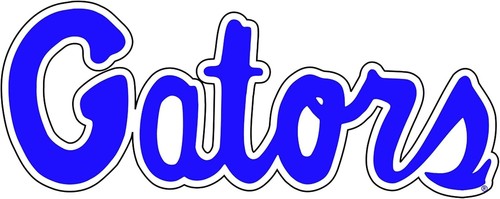 Florida Gators Script Logo Decal | eBay