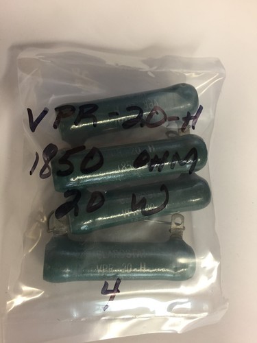 VPR-20H CLAROSTAT 1850 OHM 20 WATT 4 PCS NOS | eBay