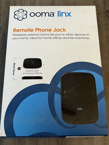 New Ooma Linx Remote Phone Jack - Wireless Extend Service For Ooma Tell (Sealed | eBay