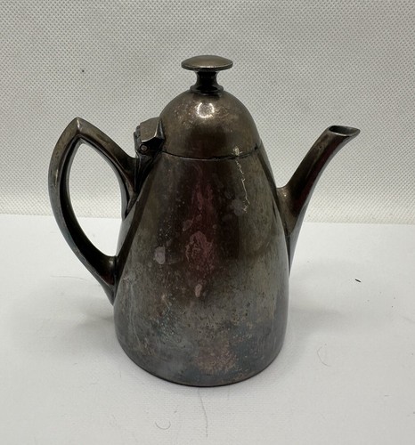Vintage Wellner & Sons Soehne Alpaca Silverplate Germany 12cl Teapot 4 ...