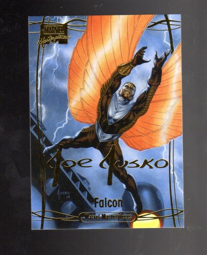 2016 Marvel Masterpieces #44 Joe Jusko GOLD signature card | eBay