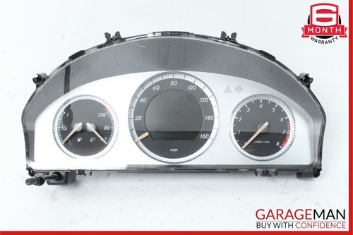 08-11 Mercedes W204 C300 C350 Speedometer Odometer Instrument Cluster ...