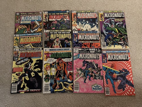 Lot of 11 Micronauts 13 14 15 24 26 27 29 32-35 1980 Vintage Marvel Comics VG | eBay