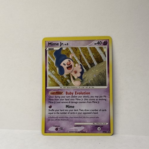 Mime Jr. - DP22 Diamond and Pearl Black Star Promo - LP - POKEMON TCG ...