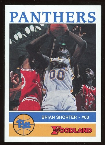 1990-91 Foodland Pittsburgh Team Issue BRIAN SHORTER RC PANTHERS | eBay