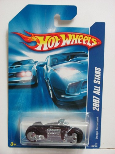 HOT WHEELS 2007 ALL STARS DODGE TOMAHAWK BLACK | eBay