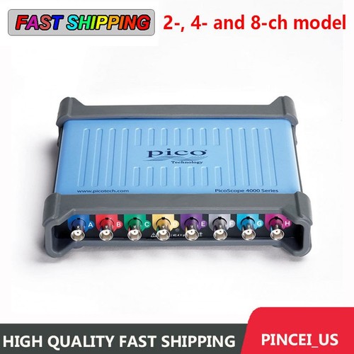 PicoScope 4824A 8-Ch 20MHz 12Bit Deep-memory Oscilloscope Arbitrary ...