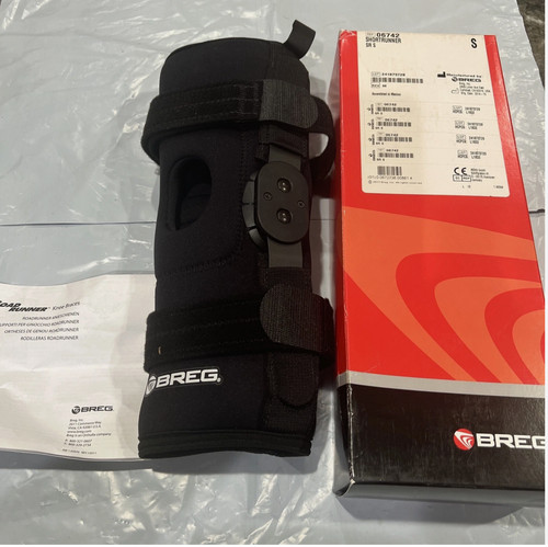Breg knee brace shortrunner small 06742. New. Never used. No Box. | eBay