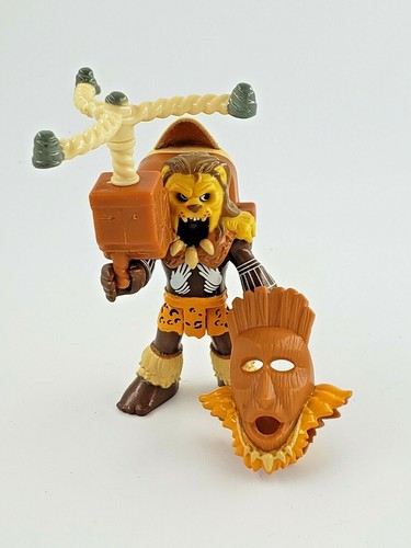 HTF FISHER PRICE IMAGINEXT BATTLE ARENA TIGER THE HUNTER WARRIOR TRIBAL ...