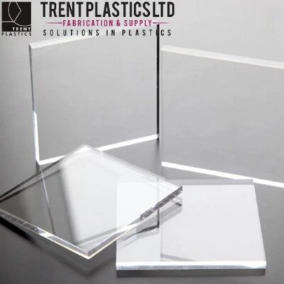 Clear Acrylic Perspex Plastic Safety Sheet | Grelly UK