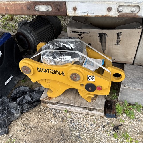 Cat Excavator 320 Coupler Hydraulic Quick Connect 80 Mm Pins New ...