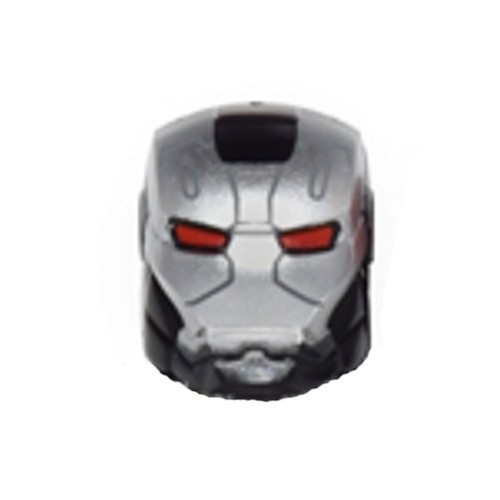 LEGO - Minifig, Headgear Black Space Helmet w/ Silver Face Shield (War ...
