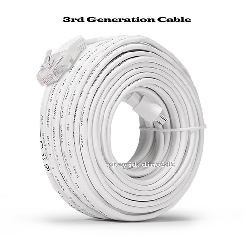 Zmodo Funlux SHO 50ft sPoE NVR MicroUSB Camera Cable 3rd Generation W ...