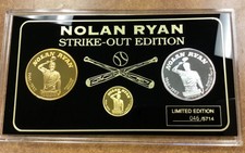 Nolan Ryan Coin In Vintage Sports Coins for sale | eBay
