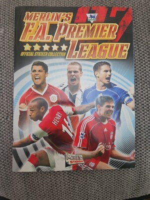 Premier League Sticker Book for sale | eBay