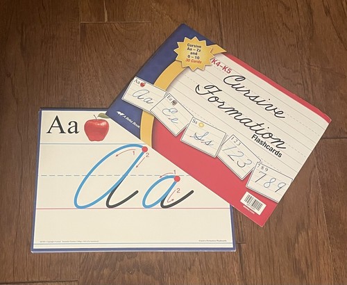 Abeka Cursive Formation Flashcards | eBay