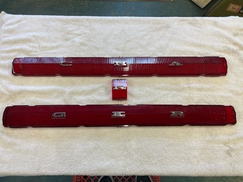 1966 67 Dodge Charger taillight tail light lens NOS ORIGINAL metal ...