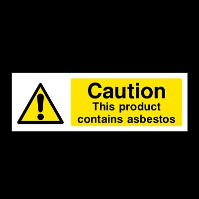 Asbestos Stickers for sale | eBay