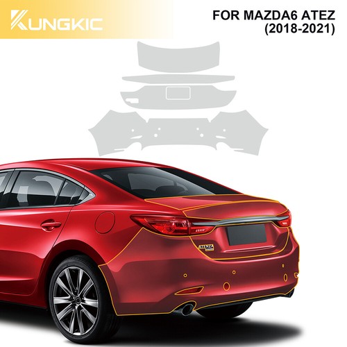 For Mazda 6 Atez 2018-2021 Rear Bumper Trunk Precut Paint Protection ...