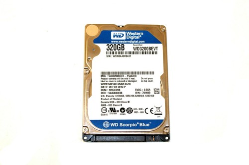 WD3200BEVT-11A03T0 Western Digital 320GB Original SATA Hard Drive | eBay