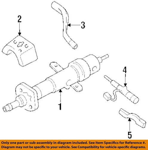 GM OEM 94-01 Cutlass Supreme Steering Column Assembly-Signal Lever ...