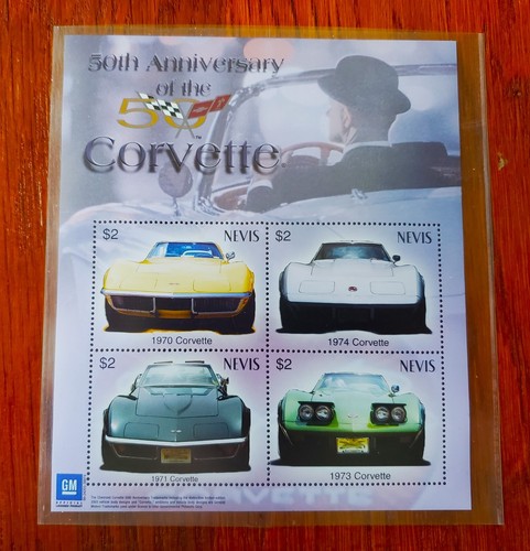 CORVETTE 50TH ANNIVERSARY STAMPS | eBay