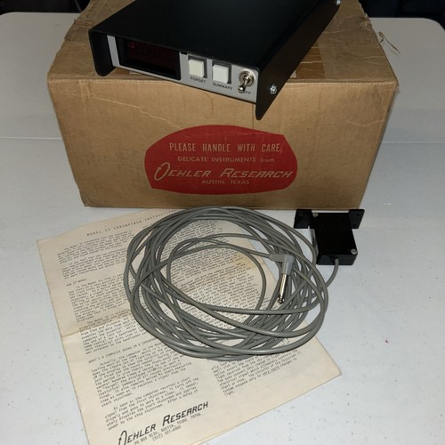 Oehler Research Model 33 Chronograph | eBay