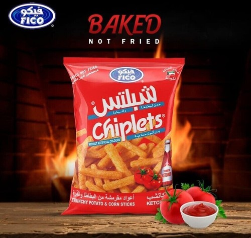 12 Pack X12 Pack X Fico Crunchy ChipCorn Chips sticks ketchup flavor ...
