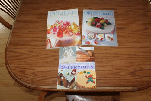 3 Cake Decorating Books Cookbook Recipes Deacon Beginner Fabulous ...