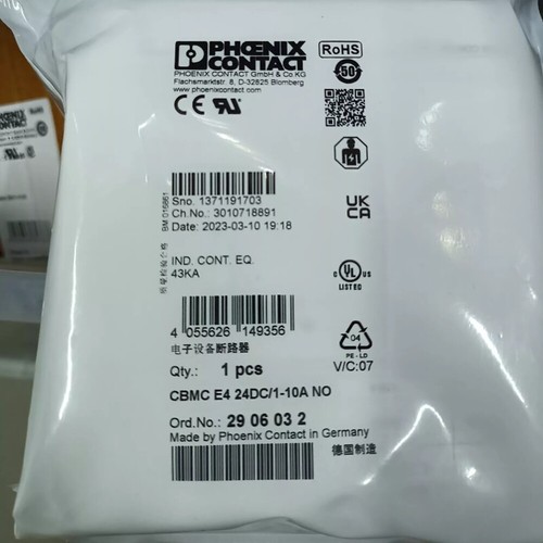 Phoenix Contact CBMC E4 24DC/1-10A NO Module 2906032 | eBay