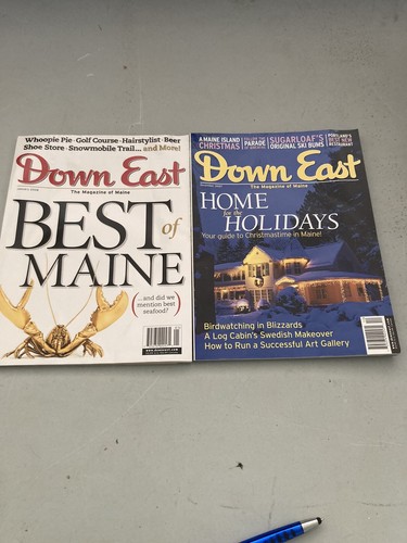 Downeast Magazine December 07 And January 08 | eBay
