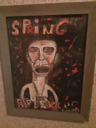 Riff Raff(Spring Breakers) original Painting by R. Tudor in Frame | eBay