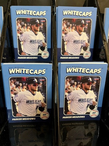 Parker Meadows 2022 Choice West Michigan Whitecaps #17 Detroit Tigers Rookie RC | eBay