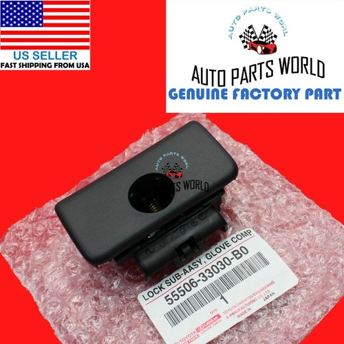 5550633030B0 Genuine Toyota 55506-33030-b0 Lock ASSY Glove Compartment ...