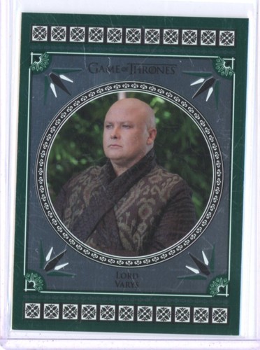 2024 LORD VARYS RITTENHOUSE GAME OF THRONES LEGENDS OF THE REALM #34 ...